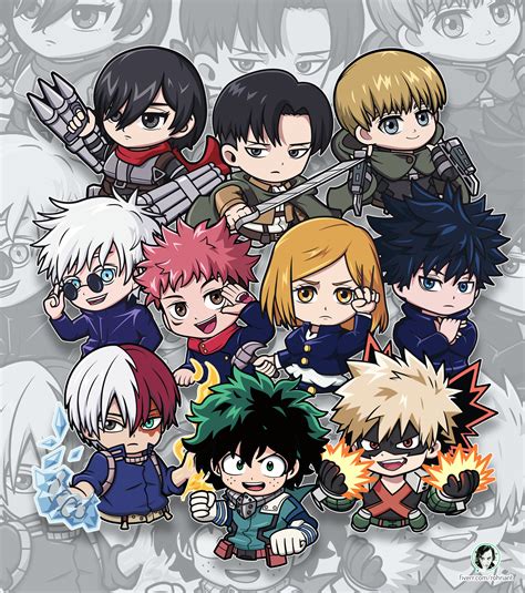 Anime Characters Chibi