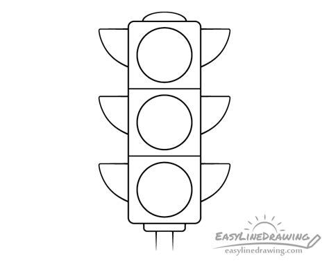 How To Draw A Traffic Light Step By Step Jessica Melo