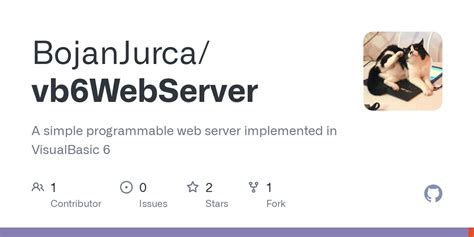 GitHub BojanJurca Vb6WebServer A Simple Programmable Web Server Implemented In VisualBasic 6