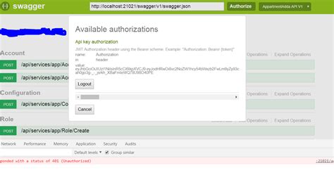 Current User Did Not Login To The Application Issue Aspnetboilerplate
