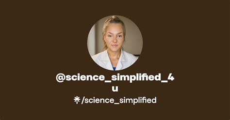 Sciencesimplified4u Instagram Linktree