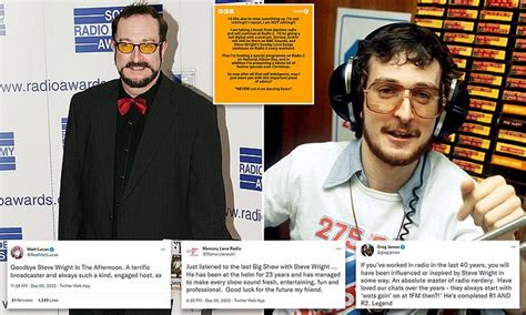 Steve Wright Signs Off His Last Ever Bbc Radio 2 Afternoon Show With