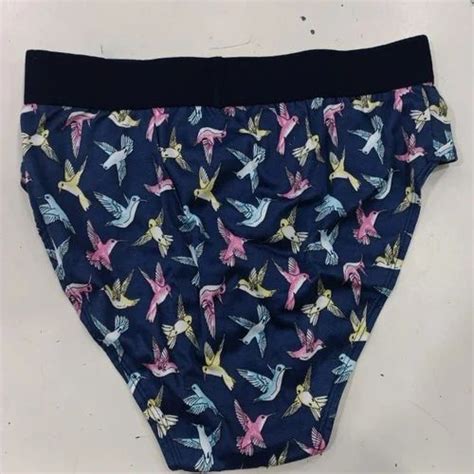 Printed Men Navy Blue Cotton Briefs At Rs 120piece In Firozpur Id