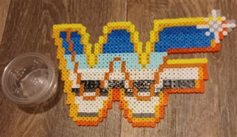MR SPARKLE THE Simpsons Homer Simpson Perler Sprite Rave Edm Kand Plur Edc PicClick UK