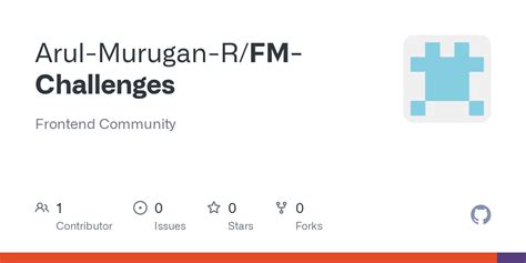 github arul murugan r fm challenges frontend community
