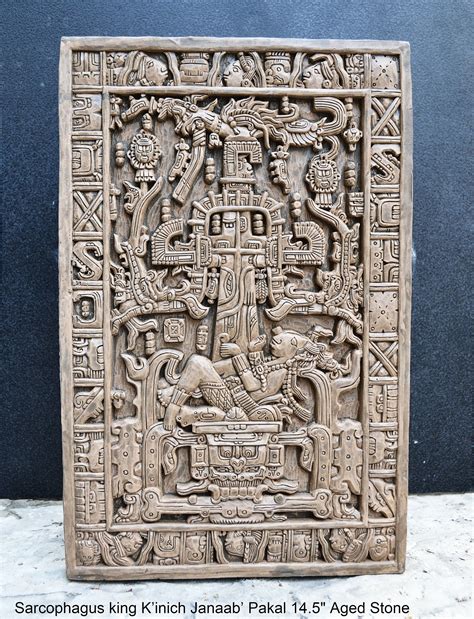 Pakal Mayan Symbol For Astronaut