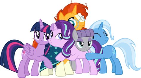 Starlight Glimmer And Friends By Cloudyglow On Deviantart