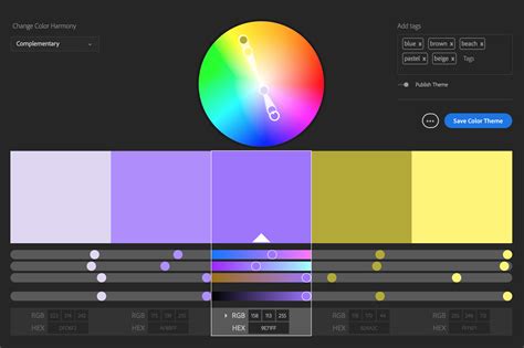 Color Wheel Palette Picker Issepoly