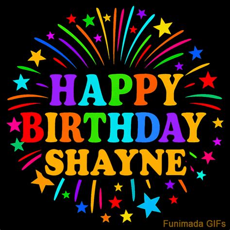 Happy Birthday Shayne S For Him Download On