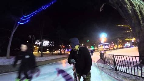 Skating At Gage Park Brampton Youtube