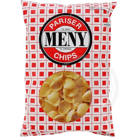 Meny Chips Fra Kims Leveret Med