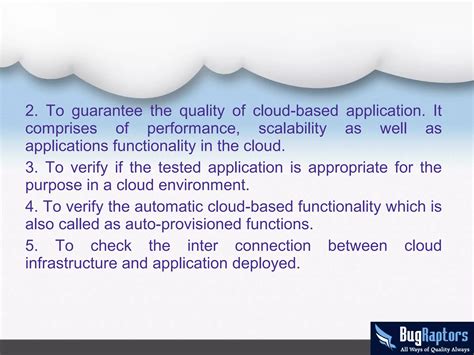 cloud testing the future of software testing ppt
