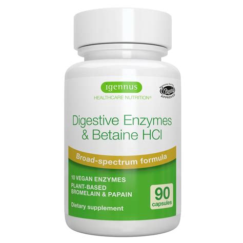 Advanced Digestive Enzymes And Betaine Hcl With Protease