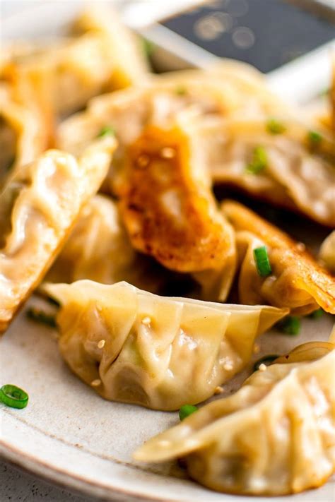 Gyoza Japanese Potstickers Recipe Recipes Cooking Food