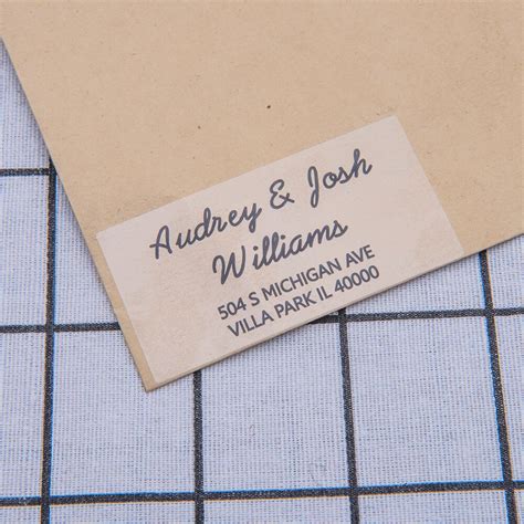 Wedding Custom Return Address Labels Gold Return Grandado