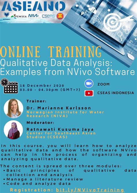 Online Training Qualitative Data Analysis Examples From Nvivo Software 18 December 2020