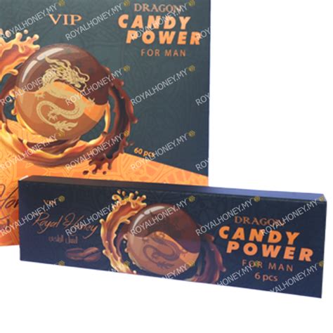Candy Power Dragon For Men 60 Candies Royal Honey