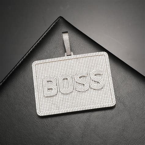 Wholesale New Custom Rectangle Nameplate Pendant Feelstylejewelry