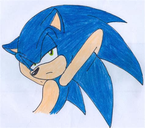 Sonic Is Annoyed By Mrssoniku63 On Deviantart