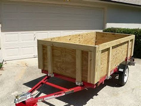 Harbor Freight Trailer Build