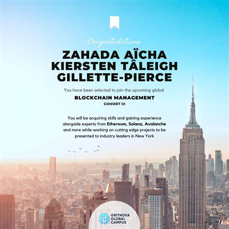 Kiersten Gillette Pierce Msph Bs On Linkedin Blockchain Blockchainrevolution Web3 Ethereum