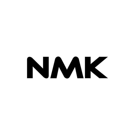Nmk Letter Logo Design Inspiration For A Unique Identity Modern Elegance And Creative Design