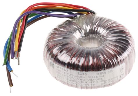 Trasformatore Toroidale Rs Pro 160va Primario 115 V Ac 230 V Ac