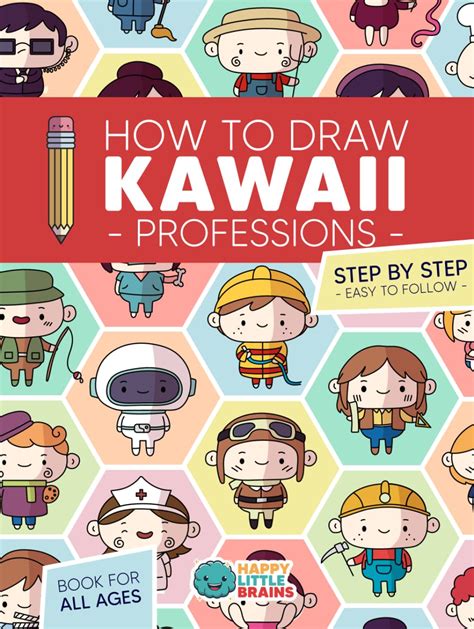 How To Draw Kawaii Professions 101 Super Cute People To