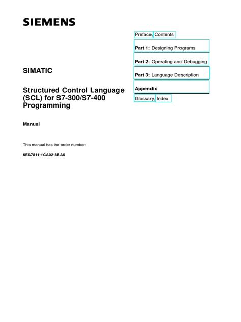 scl siemens pdf computer program programming