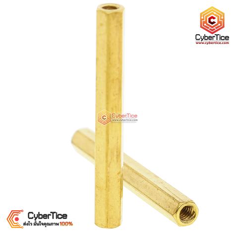 น็อตทองเหลือง เสารอง Pcb M2 25mm เสารองแผ่นปริ้น จำนวน 5 ชิ้น ขาย Arduino อุปกรณ์ Arduino