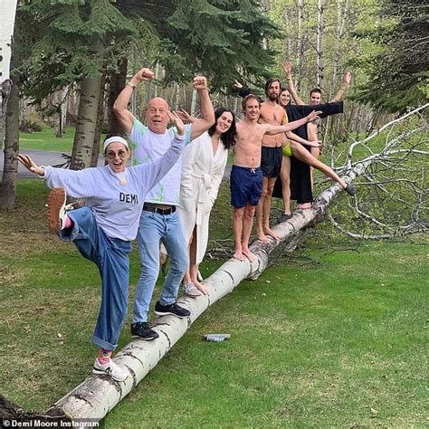 Demi Moore At Home In Idaho The Movie Star 57 Shares Another Image