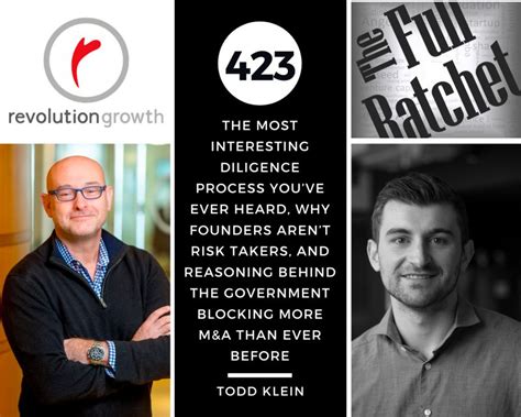 It Was A Pleasure To Chat With Todd Klein Of Revolution Growth On This