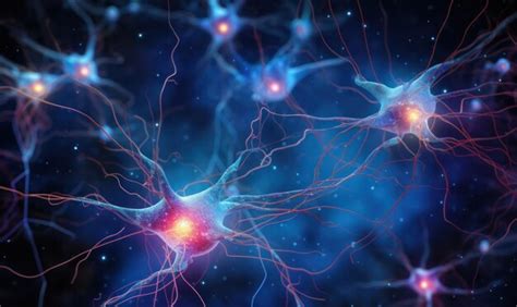 Premium Ai Image Neural Network With Active Impulse Of Neuron Cells