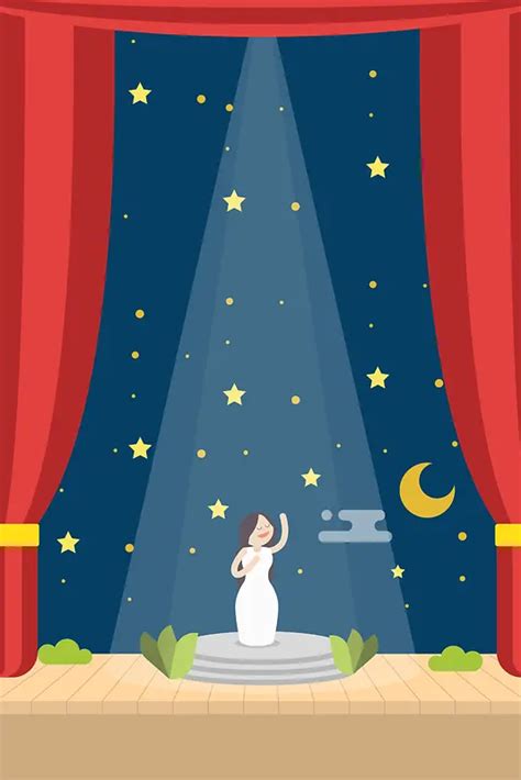 简约卡通舞台剧背景图背景图片素材下载图片编号ydrpkmed 免抠素材网