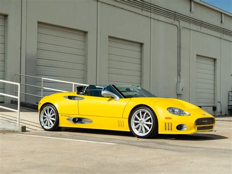 2008 Spyker C8 Spyder Pops Up For Sale At Auction Only Has 800 Miles On The Clock Autoevolution