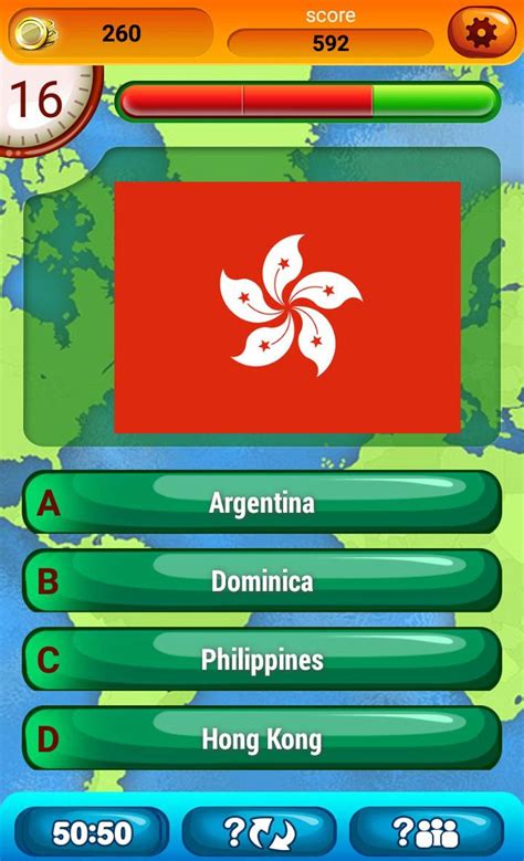 world flags quiz game for android download
