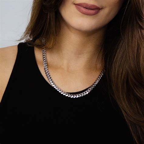 Silver Miami Cuban Chain 7mm Miami Links