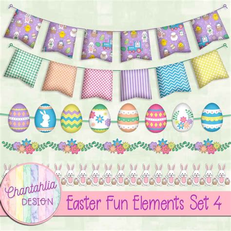 Easter Fun Elements Set 4