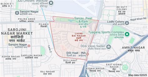 Laxmi Bai Nagar Delhi Map Pincode Property Rates Photos And Reviews