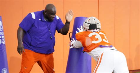 Nick Eason Clemson Assistant Recognized For Recruiting Efforts