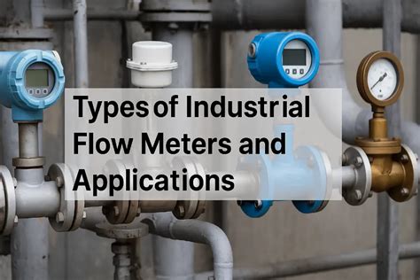 Types Of Industrial Flow Meters And Applications