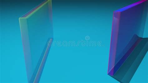 Square Translucent Glass Blocks Stock Illustration Illustration Of Acrylic Clean 264726542