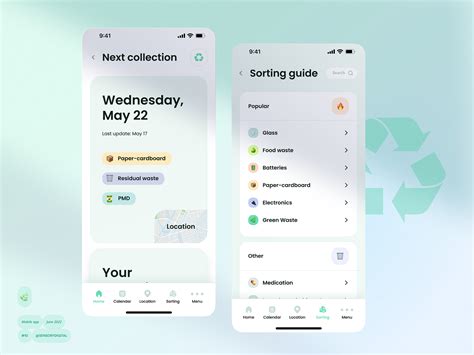 Recycle App By Sensorydigital On Dribbble