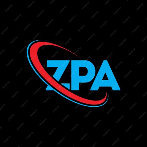 Premium Vector Zpa Logo Zpa Letter Zpa Letter Logo Design Initials