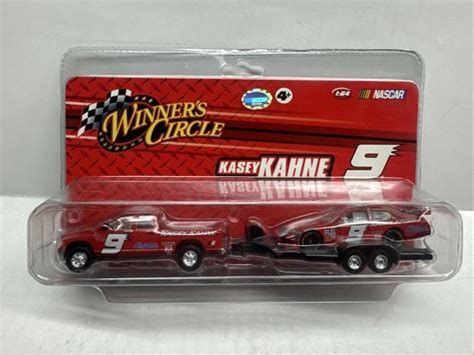 B4 T 1 64 2008 Kasey Kahne Winners Circle Ccc Crew Cab And Trailer Cot Read Ebay