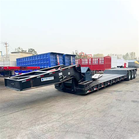 Lowboy Gooseneck Trailer Lowboy Tractor Trailer For Sale In Angola