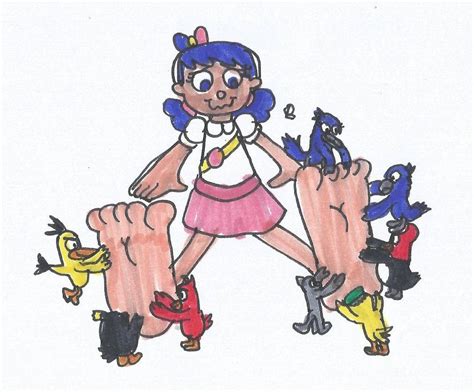 Birds And Bartleby Tickling Feet By Spaton37 On Deviantart