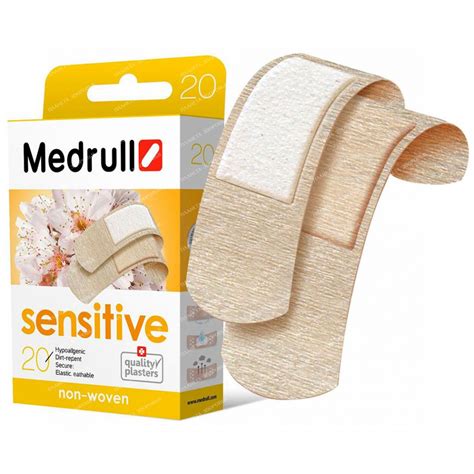 Buy Medrull Sensitive Plasters 20 Pieces Online In Kuwait Talabat Kuwait