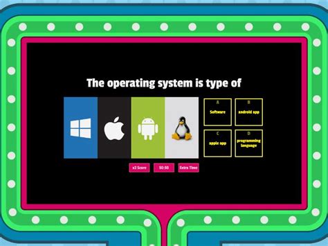 Operating System OS Gameshow Quiz