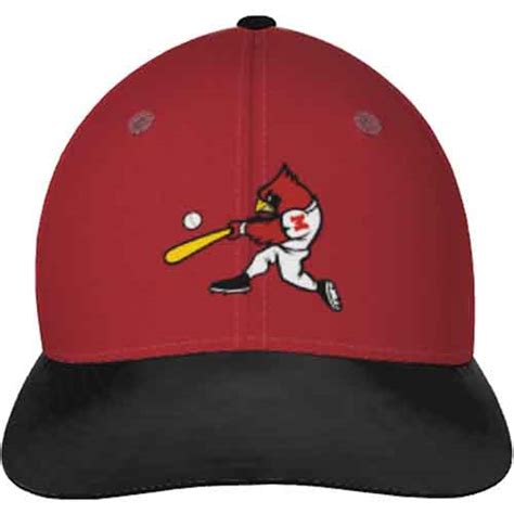 Mentor Baseball Swinging Cardinal Cap